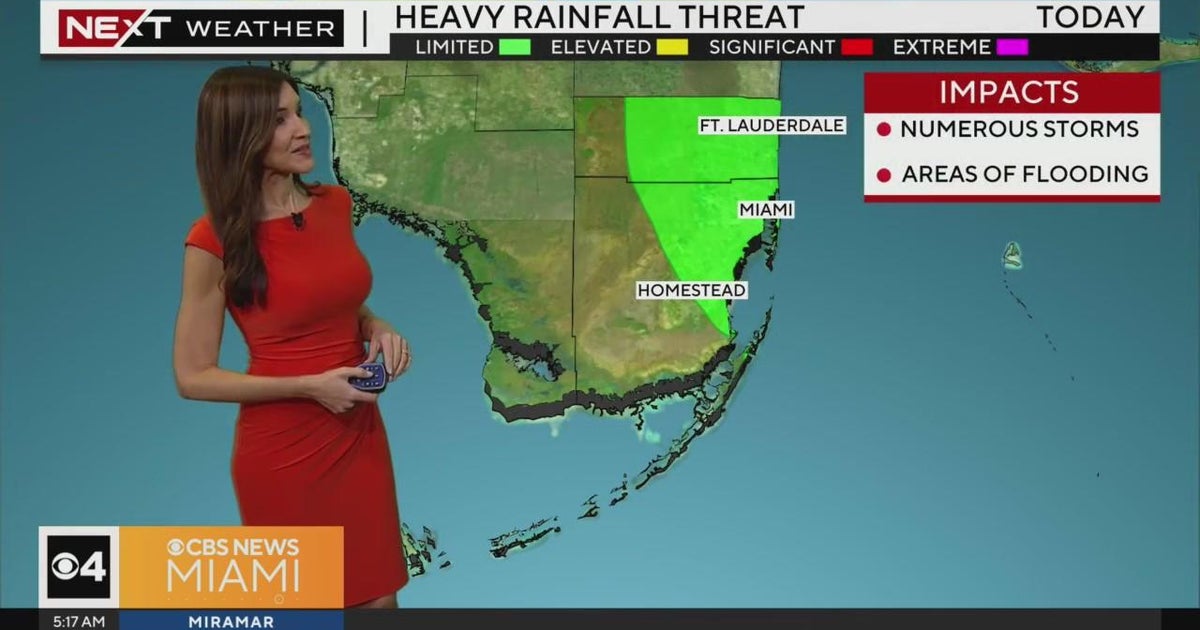Miami Weather forecast for 9/21/2023 5AM - CBS Miami