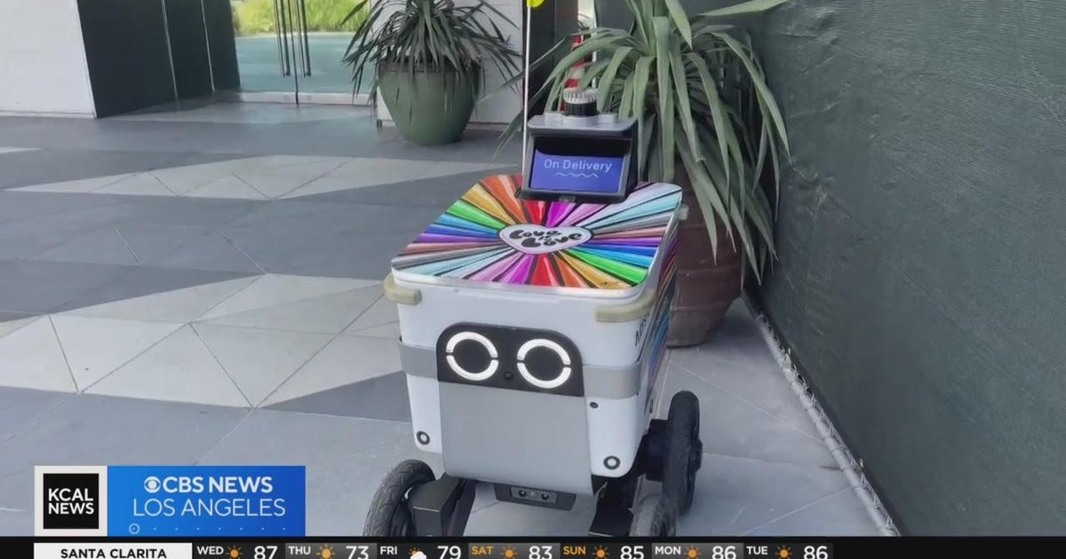 Delivery robots spark debate in Southern California - CBS Los Angeles