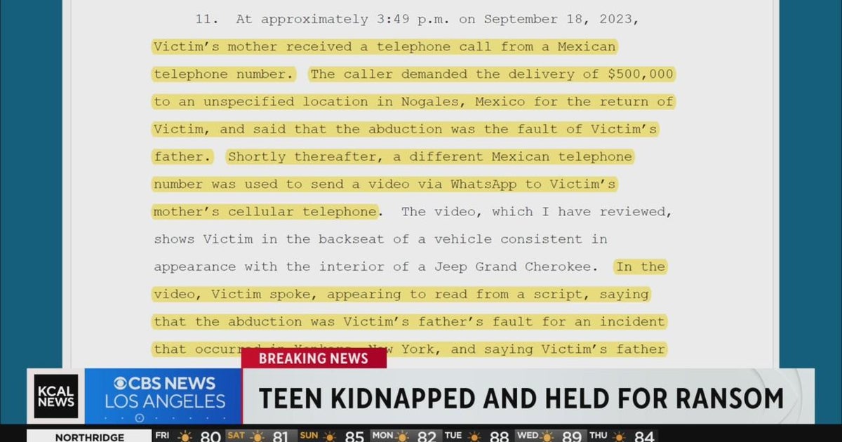 Federal investigators locate teen being held for ransom in Santa Maria ...