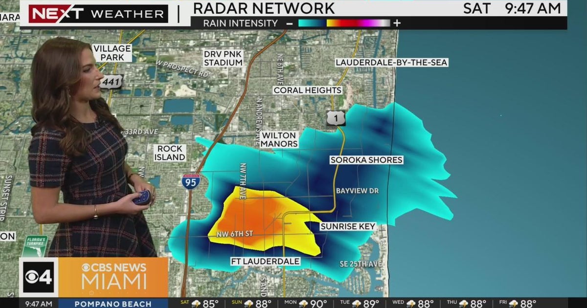 South Florida Weather 9 a.m. Forecast for 9/23/2023 - CBS Miami