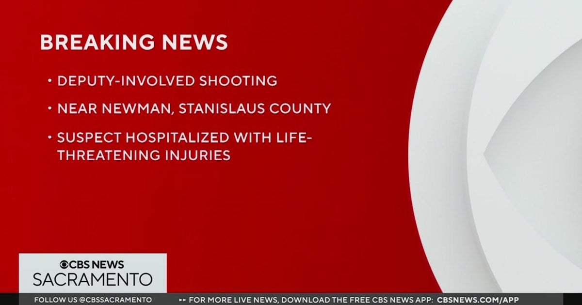 Stanislaus County Sheriffs Deputy Shoots Suspect Cbs Sacramento