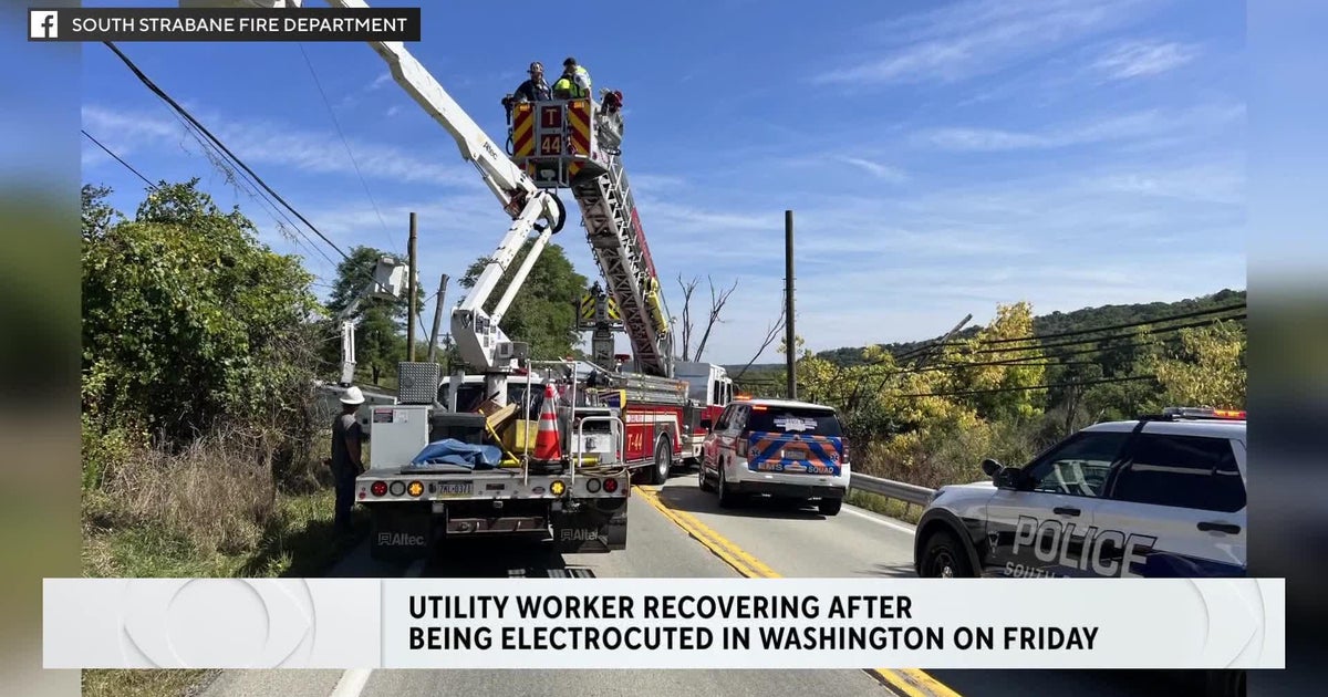 Utility Worker Electrocuted - CBS Pittsburgh