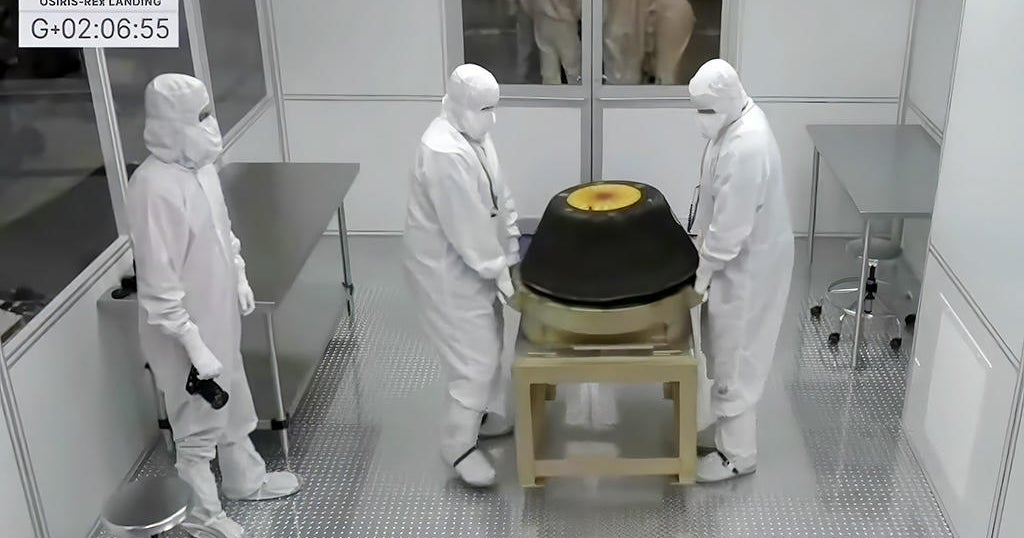 Fragments from asteroid Bennu delivered safely to earth - CBS San Francisco
