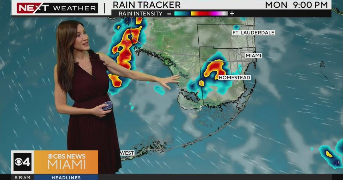 Miami Weather forecast for Monday 9/25/2023 5AM - CBS Miami