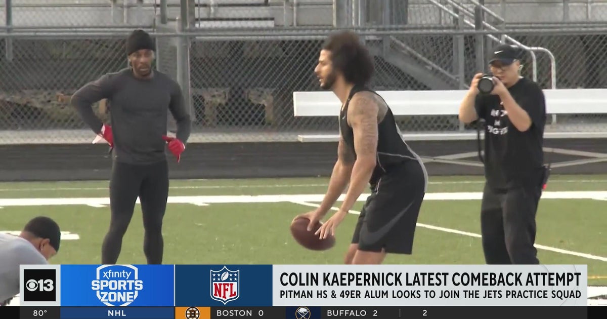 Colin Kaepernick makes latest NFL comeback attempt - CBS Sacramento