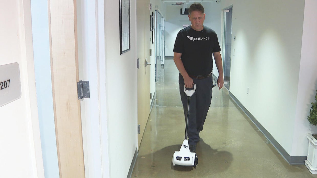 The Glide, a robot walking device with cameras, may help the blind ...