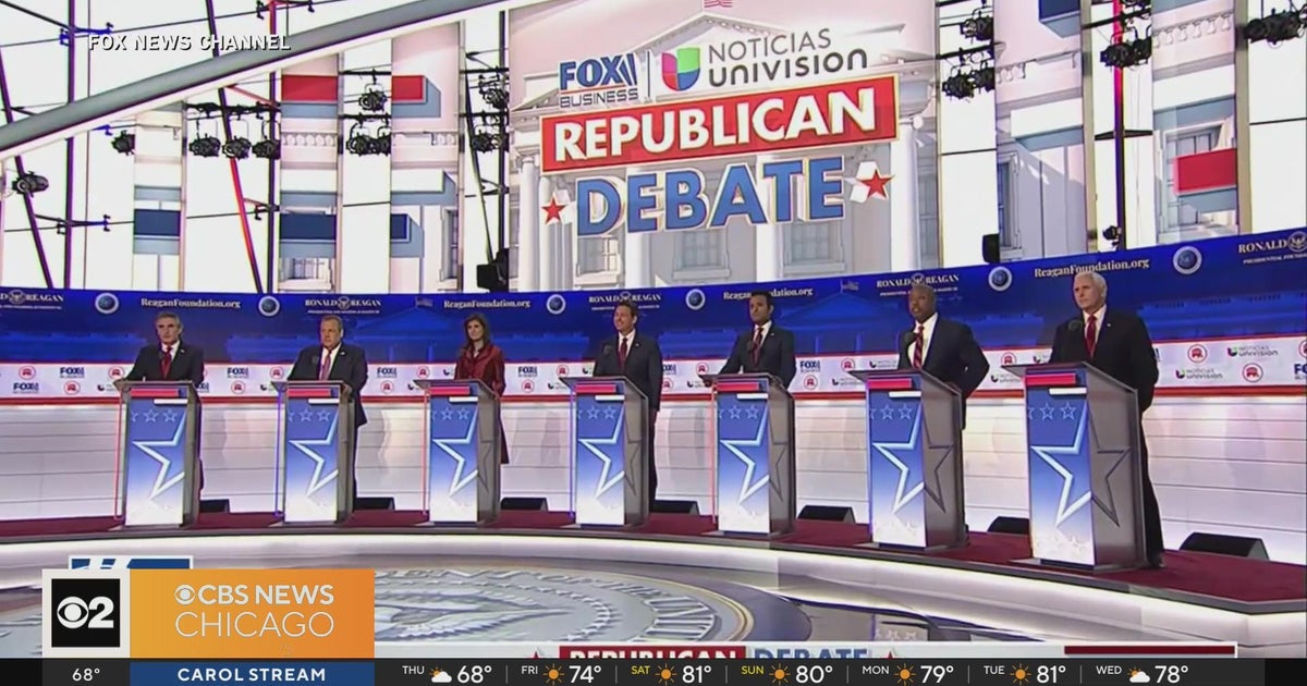 The second Republican debate's biggest highlights - CBS Chicago