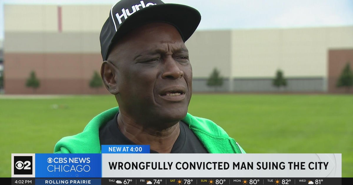 Wrongfully convicted man suing police, prosecutors - CBS Chicago