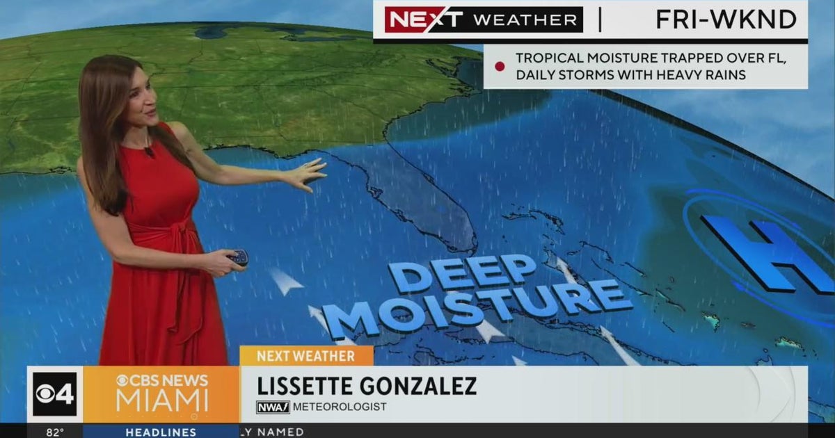 Miami Weather forecast for Friday 9/29/2023 5AM - CBS Miami