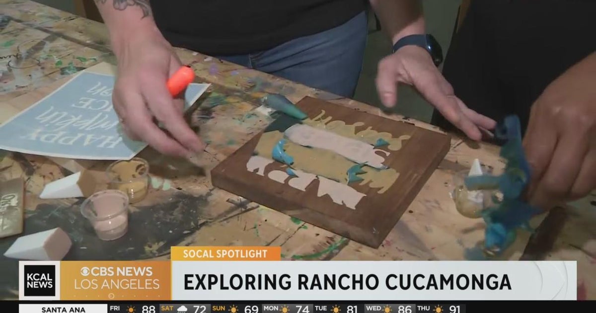 Making crafts in Rancho Cucamonga: SoCal Spotlight - CBS Los Angeles