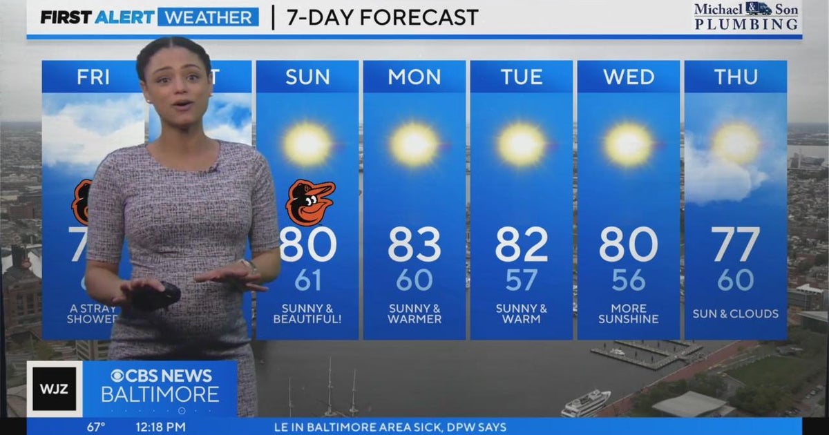 Meteorologist Abigail Degler has your Friday afternoon forecast (9/29/2023) - CBS Baltimore