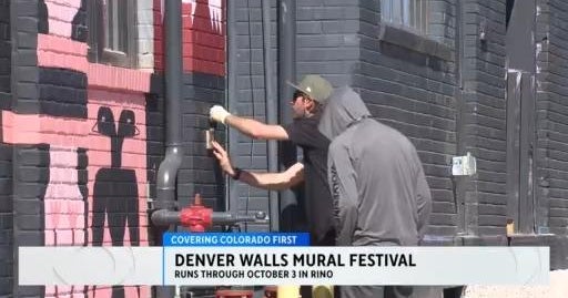 Denver Wall Mural Festival continues - CBS Colorado