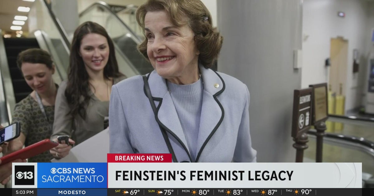 Looking back at Sen. Dianne Feinstein's feminist legacy - CBS Sacramento