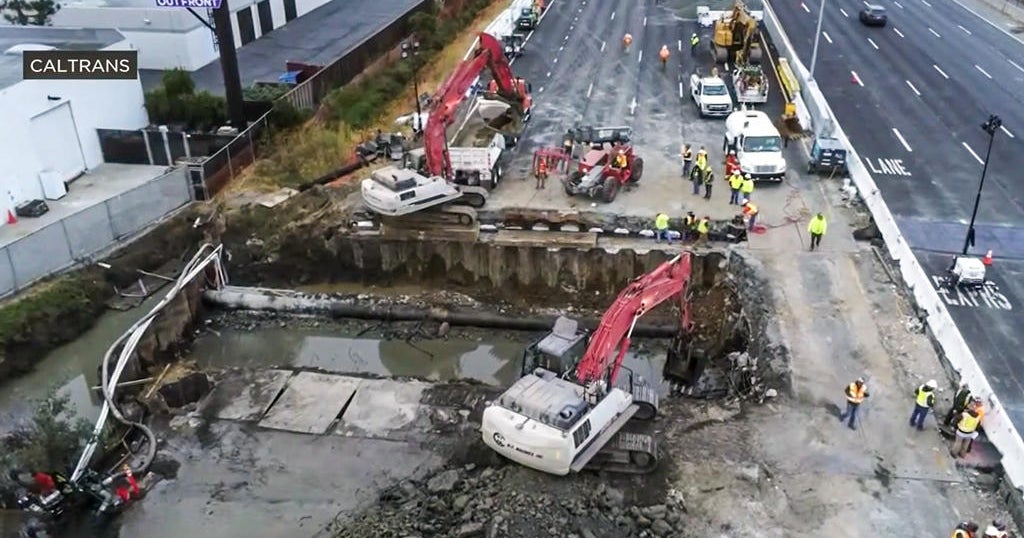 Highway 101 closure on the Peninsula continues through weekend - CBS ...