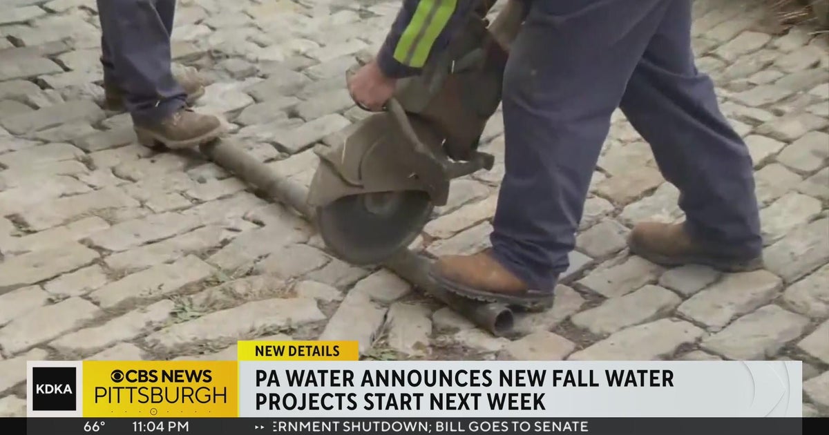 Pa. American Water planning South Hills upgrades - CBS Pittsburgh
