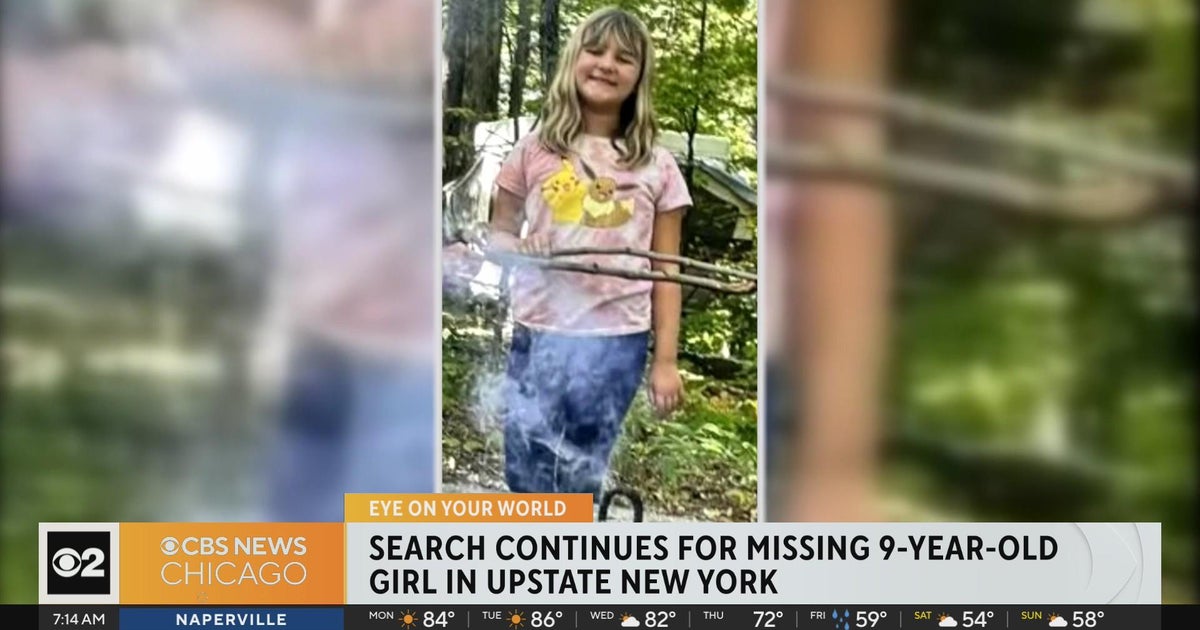 Search continues for missing 9-year-old girl in Upstate New York - CBS Chicago