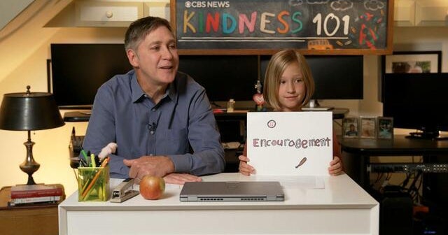 Kindness 101: A lesson in encouragement - CBS News