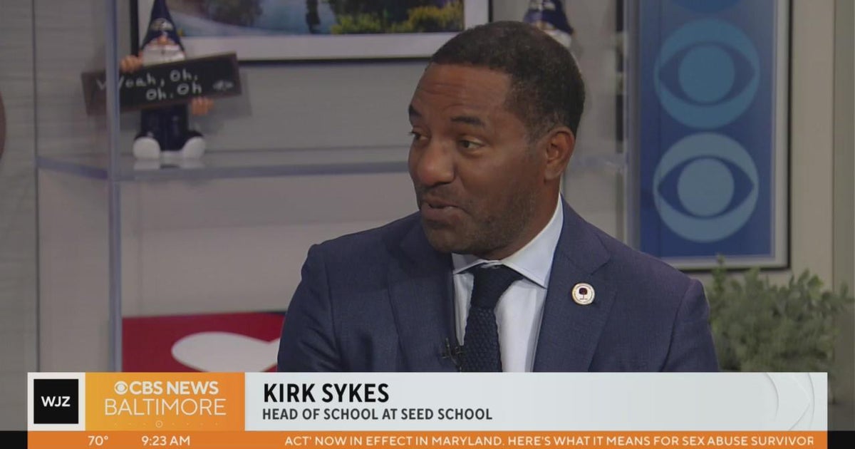 SEED School Head Kirk Sykes discusses unique schooling experience - CBS ...
