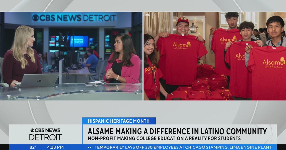 Alsame making a difference for Michigan's Latino community - CBS Detroit