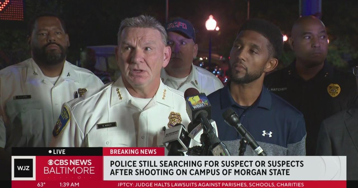 Morgan State University Shooting News Conference - CBS Baltimore