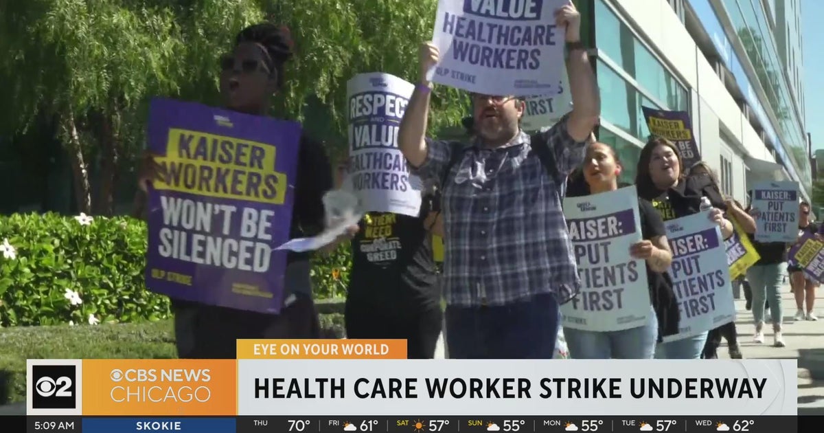 The largest health care strike in American history underway - CBS Chicago