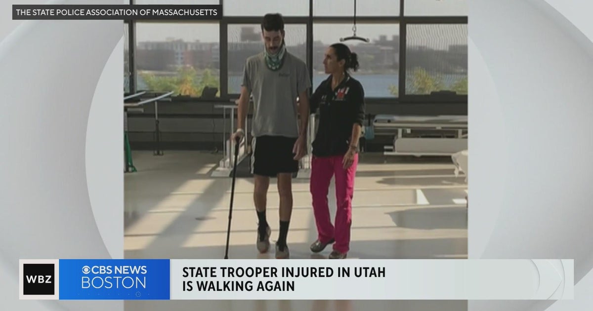 State trooper injured in Utah to be released from Spaulding Rehab - CBS ...