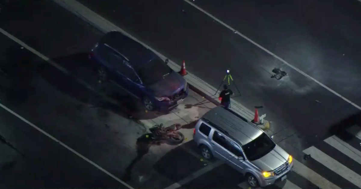 Three killed in grisly crash involving two motorcycles in Azusa - CBS ...