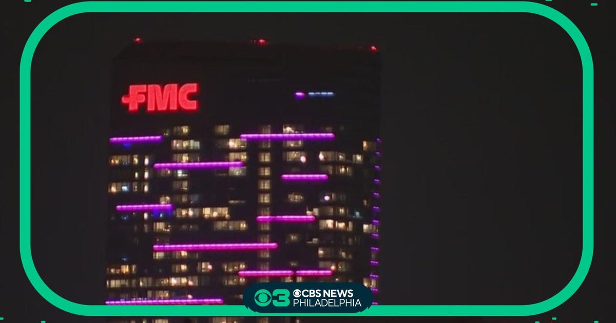 Lights for the Fight: FMC Tower - CBS Philadelphia