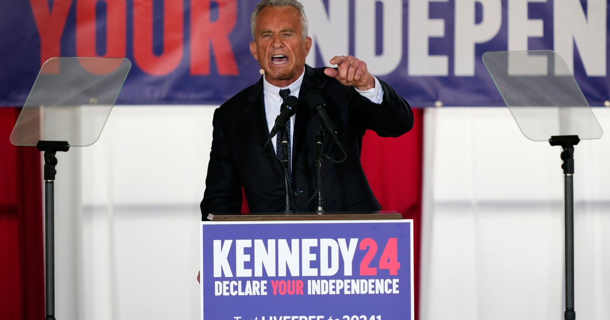 RFK Jr. launches independent presidential run at event in Philadelphia ...