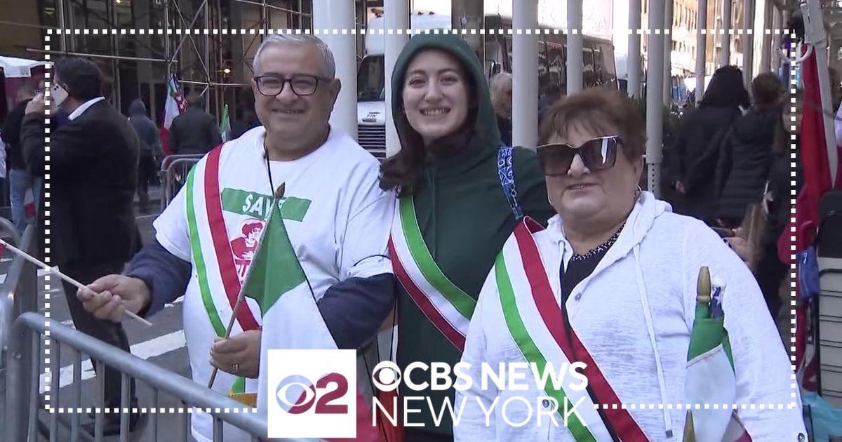 Italian pride on display at Columbus Day Parade - CBS New York