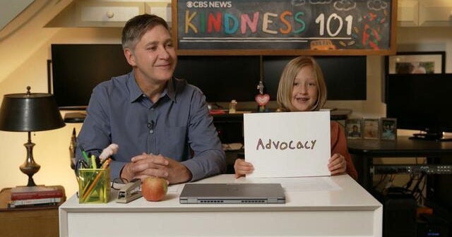 Kindness 101: A lesson in advocacy - CBS News