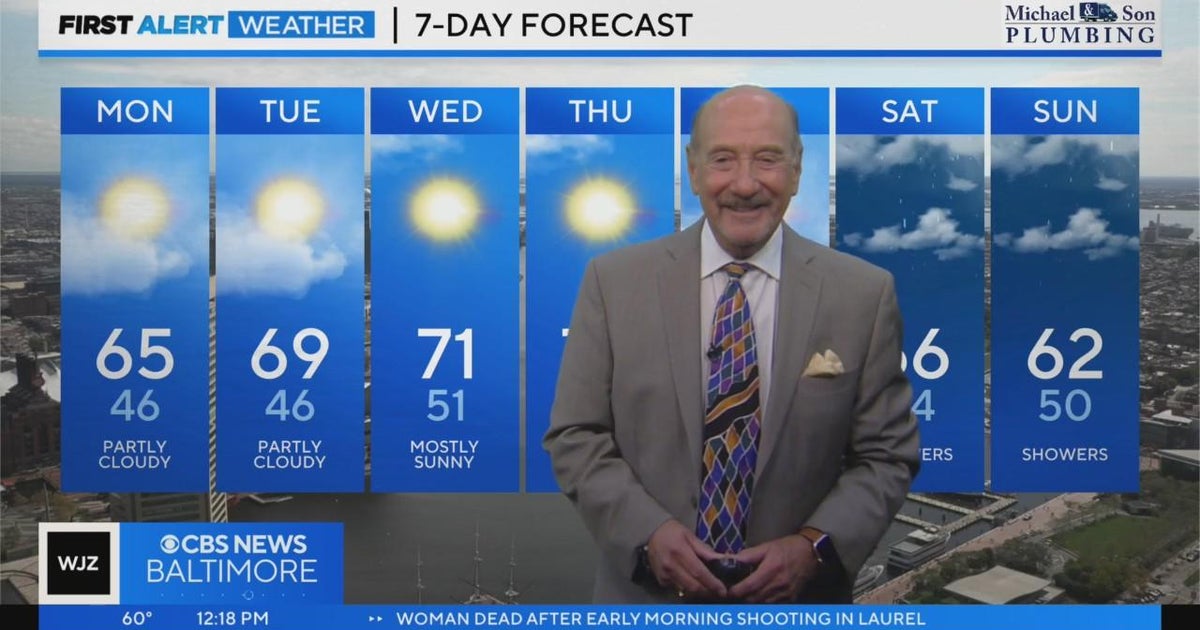 Marty Bass has your Monday afternoon forecast | October 9, 2023 - CBS ...