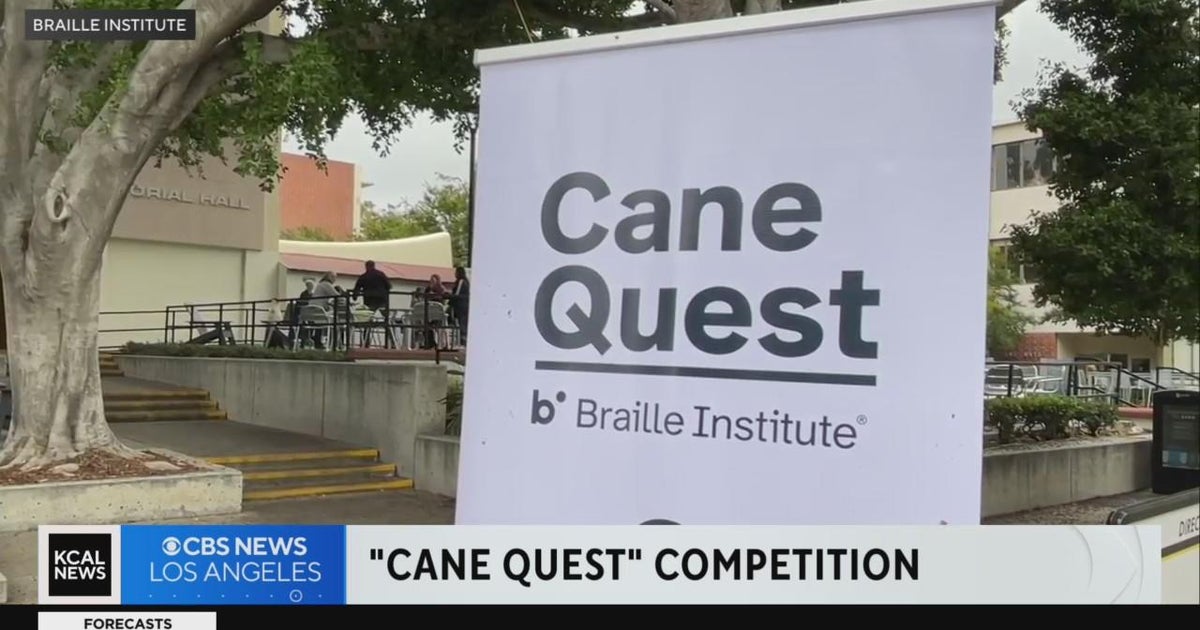 “Cane Quest” competition for blind or visually impaired students - CBS ...