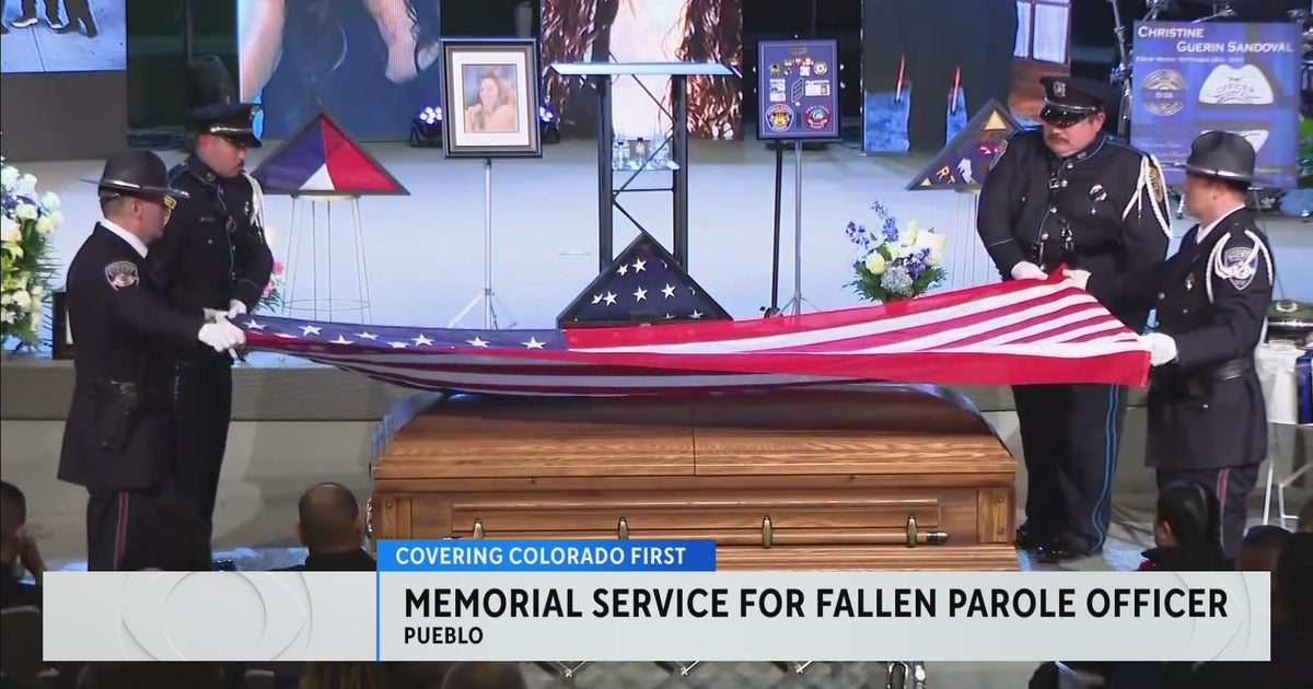 Memorial service held for fallen Colorado parole officer - CBS Colorado