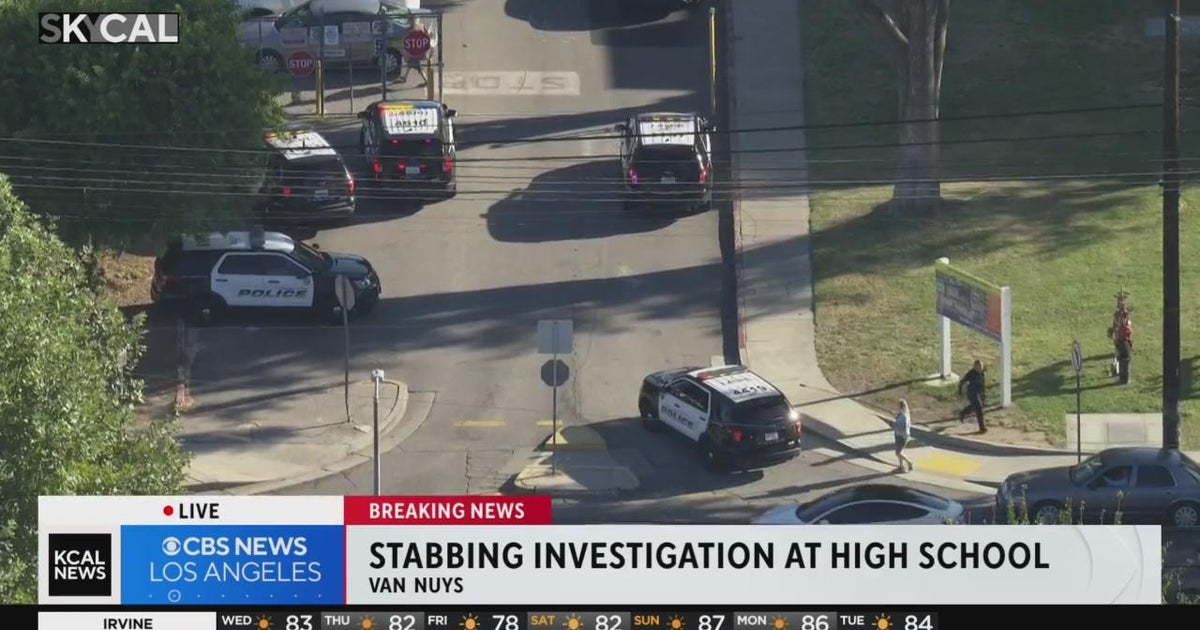 Investigation underway after teen stabbed near Van Nuys high school ...