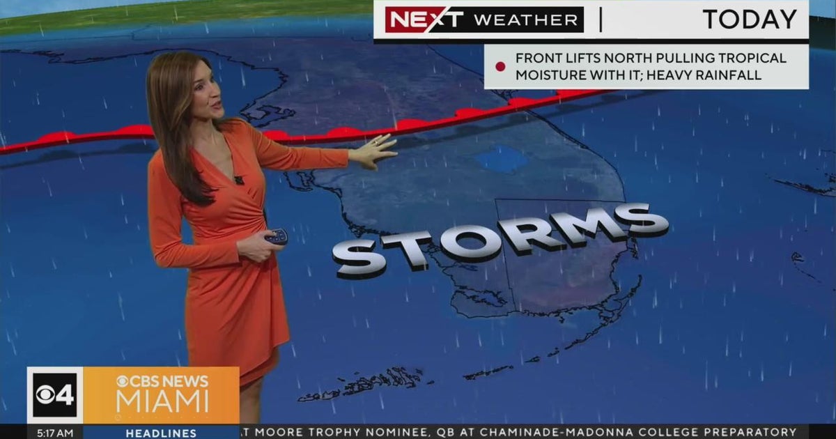 Miami Weather forecast for Wednesday 10/11/2023 5AM - CBS Miami