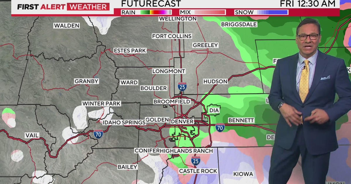 First Alert Weather Day: Rain/Snow/Wind - CBS Colorado