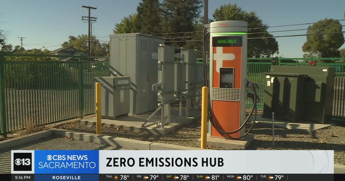 Zero emissions mobility hub comes to Del Paso heights - CBS Sacramento