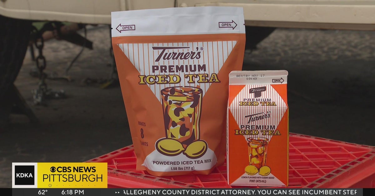 Turner's introduces iced tea powder - CBS Pittsburgh