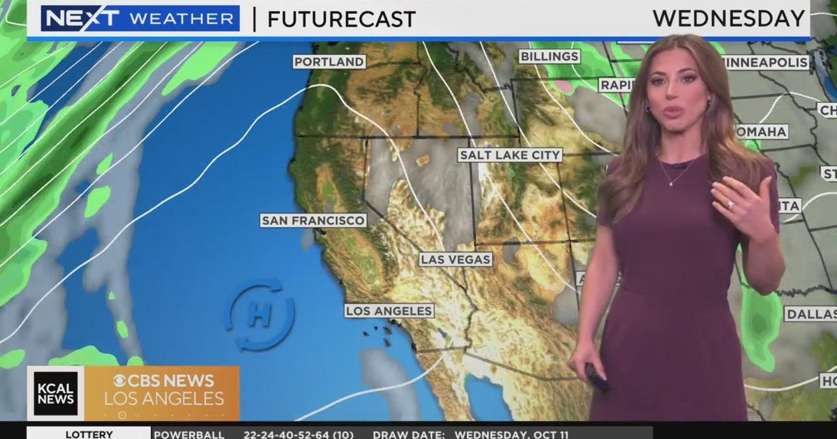 Alex Biston's Morning Weather (October 13) - CBS Los Angeles