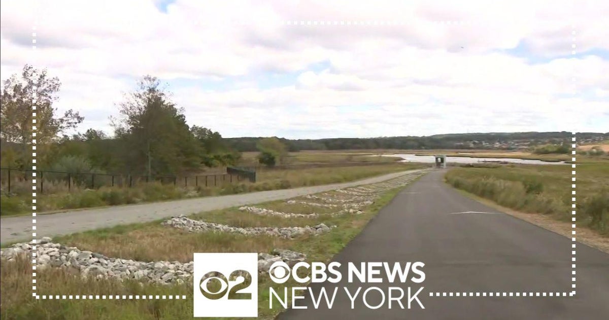 Section of Freshkills Park opens on Staten Island - CBS New York