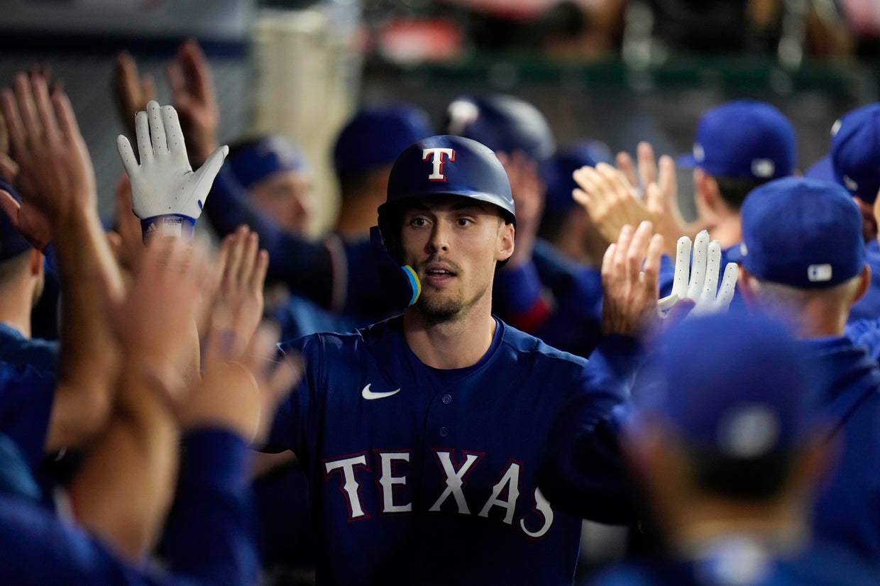 Texas Rangers rookie Evan Carter talks peace, passion & purpose after ...