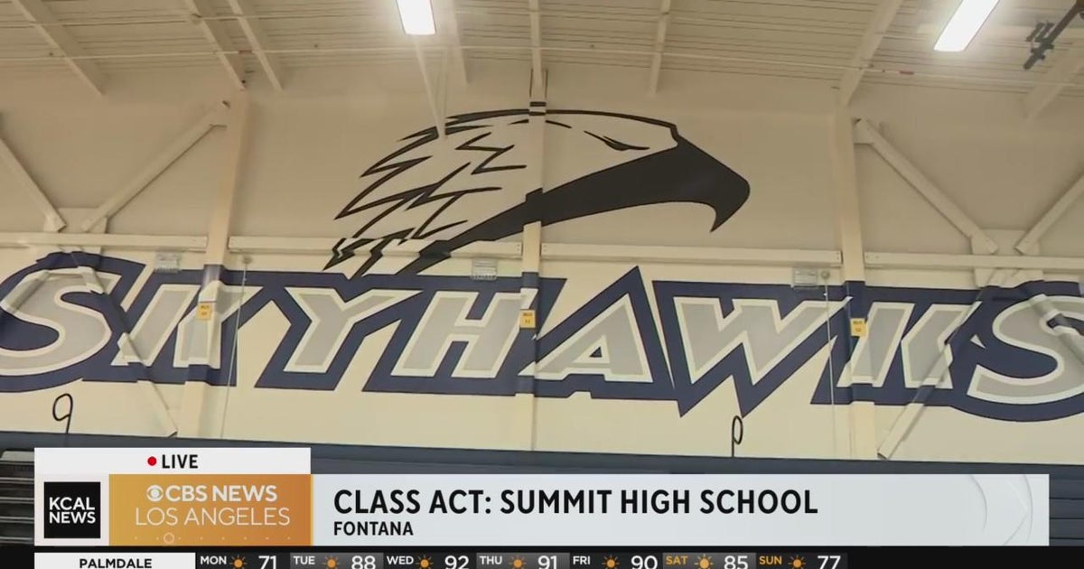 Summit High School football team: Class Act - CBS Los Angeles
