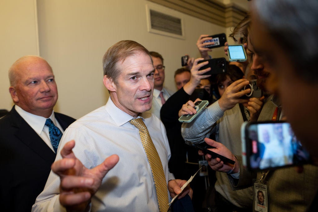 Jim Jordan falls short in first House speaker vote, with next attempt ...