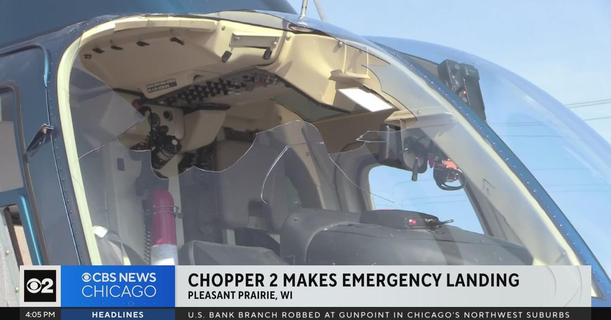 Chopper 2 makes emergency landing in Wisconsin - CBS Chicago