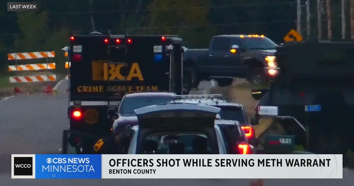 Shooting that injured 5 officers started as meth investigation - CBS ...