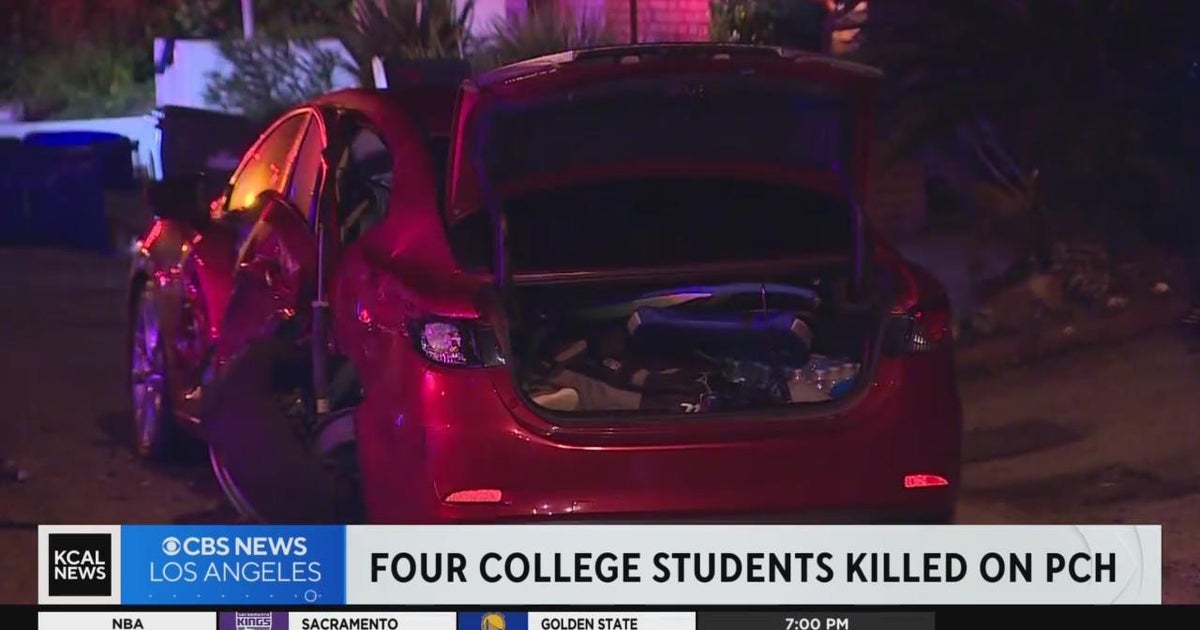 4 Pepperdine students killed on PCH in Malibu - CBS Los Angeles