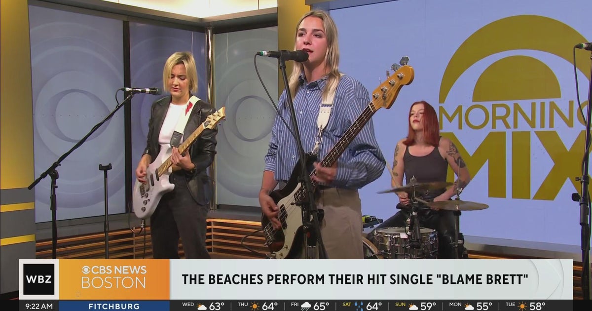 The Beaches perform hit single "Blame Brett," discuss their tour - CBS ...