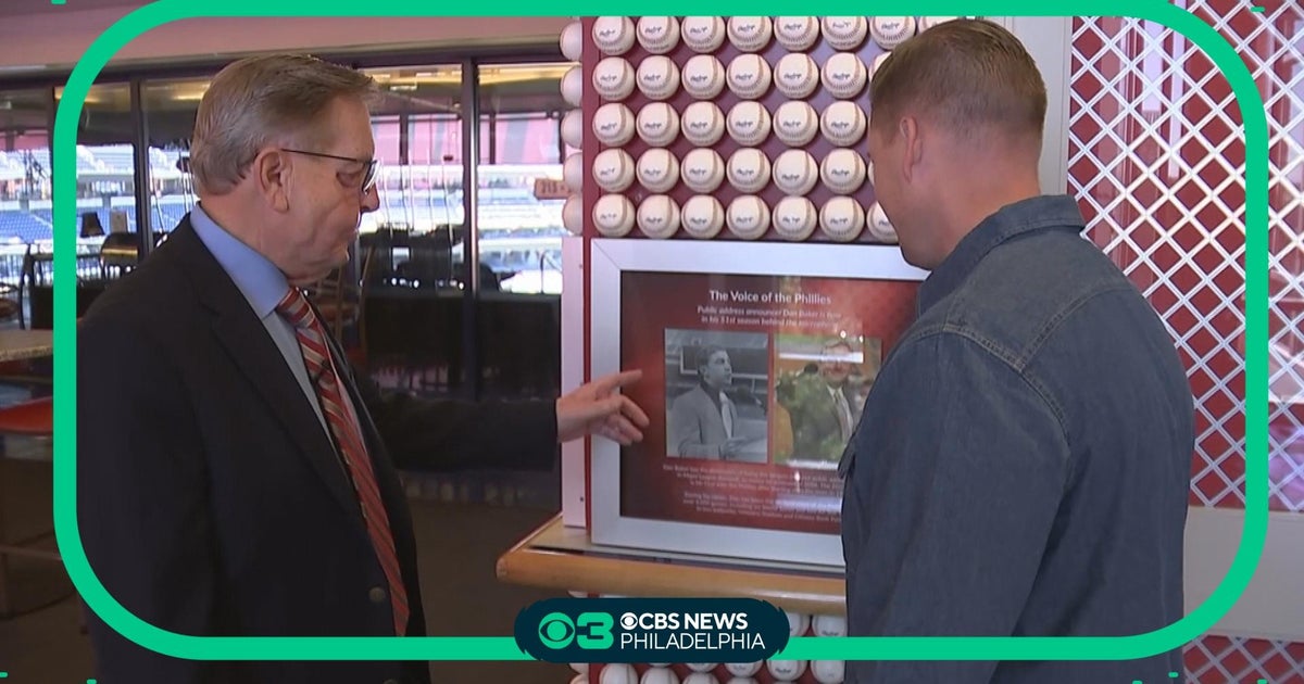 Legendary Phillies PA announcer Dan Baker hopes to conduct 7th World ...