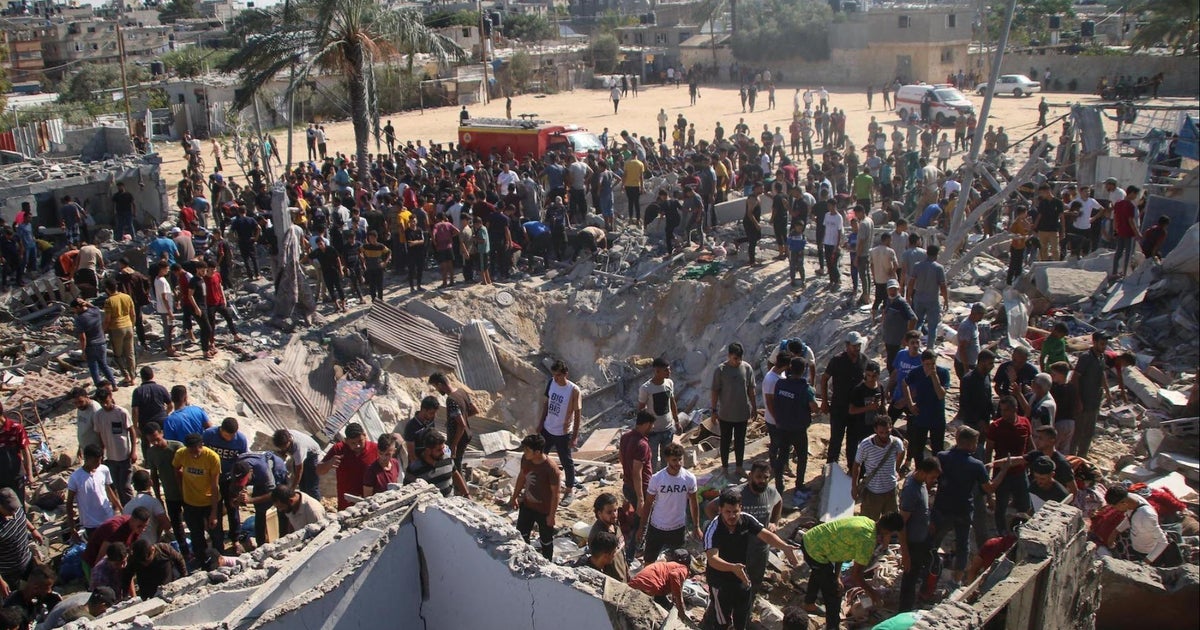 The latest on efforts to allow humanitarian aid into Gaza - CBS News